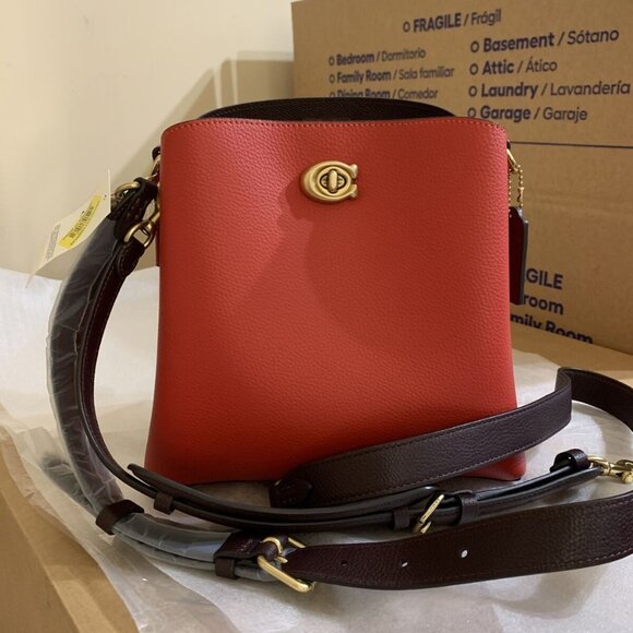 Coach | Bags | Coach C3766 Willow Leather Bucket Bag Nwt Price Firm Nwt ...